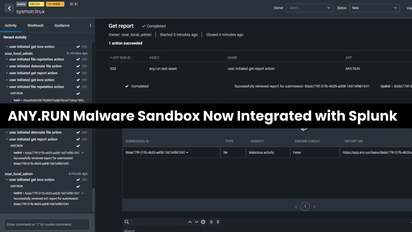 SOC analitičari sada mogu koristiti ANY.RUN Malware Sandbox sa Splunk-om - Kiber.ba