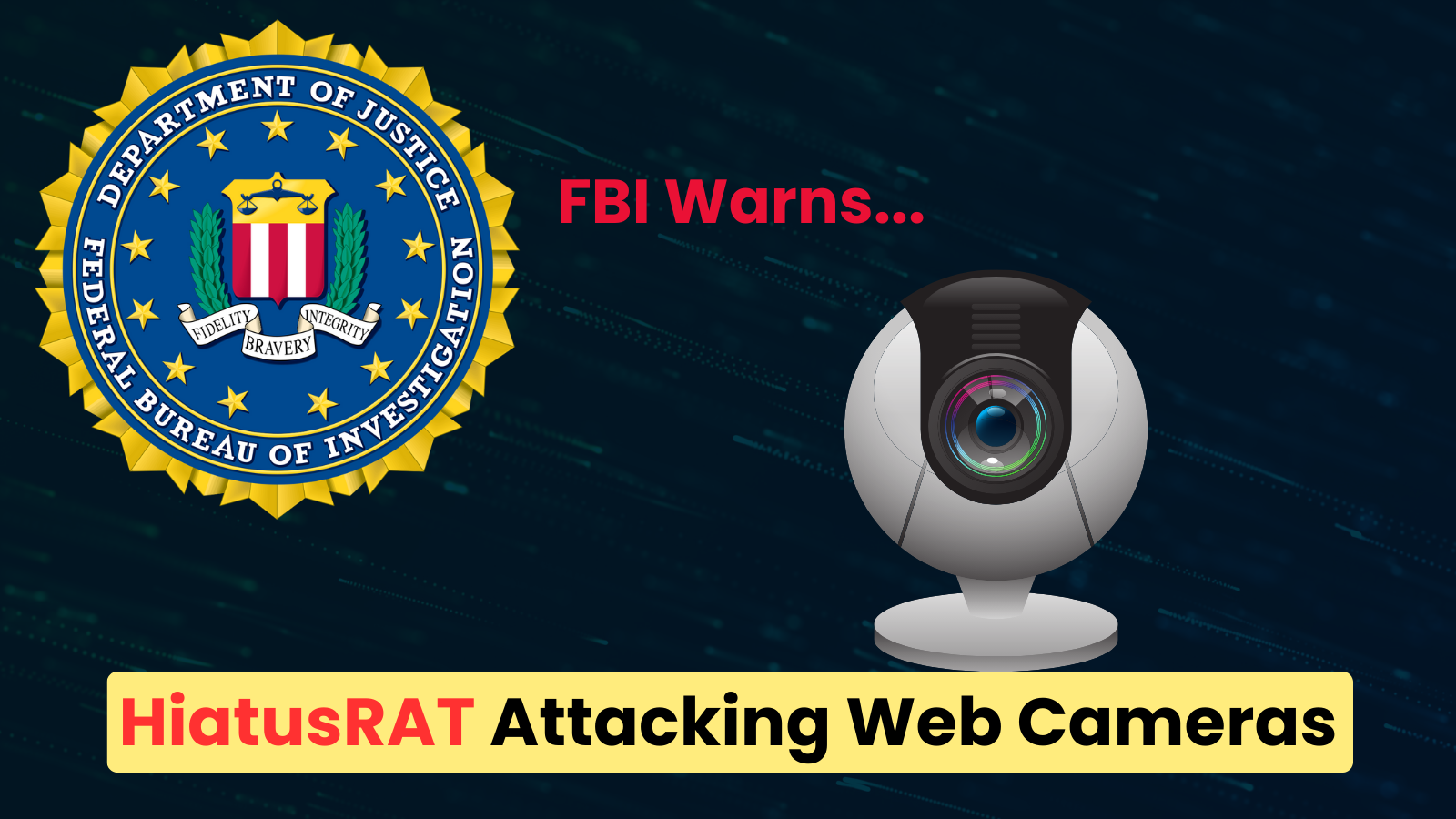 FBI upozorava da HiatusRAT napada web kamere i DVR-ove kako bi dobio potpuni pristup - Kiber.ba